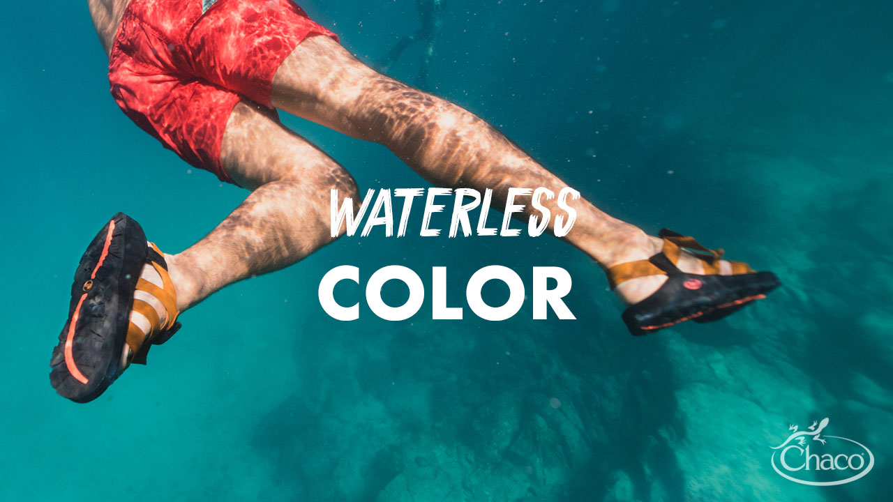 Sustainable Sandals With e.dye® Waterless Color System – Chaco Guidebook